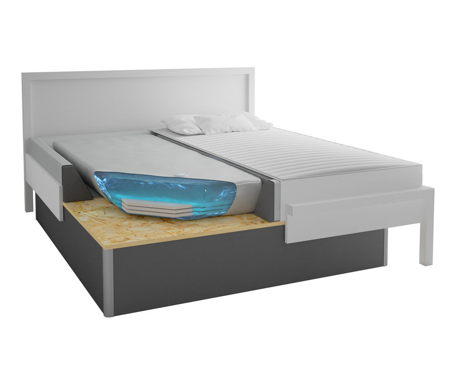 200 X 200 Wasserbett